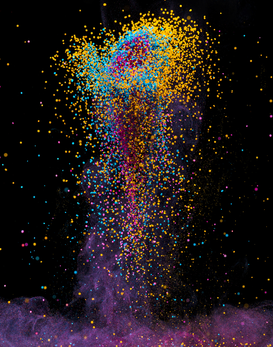 Stunning, psychedelic images where art and science collide