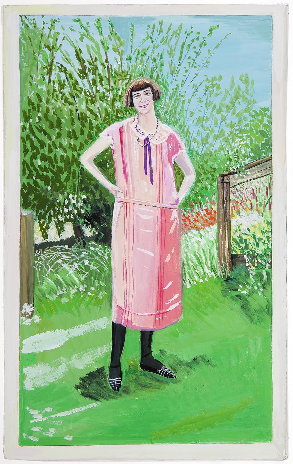 Gallery: Maira Kalman’s girls standing on lawns