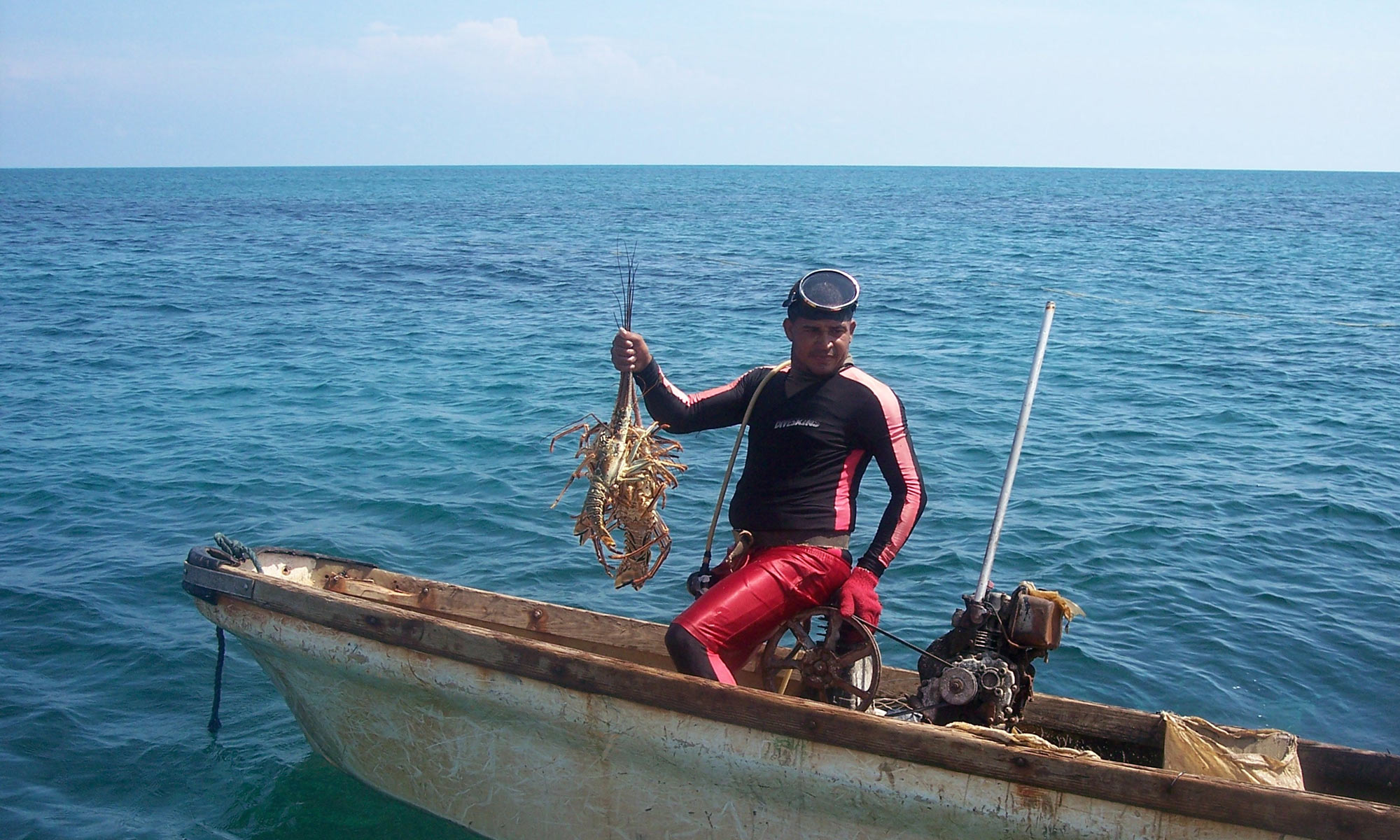 An encounter with poachers in the Bahamas