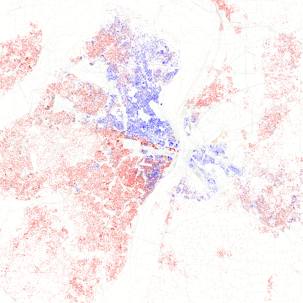 Divided city: How data-driven maps see Ferguson