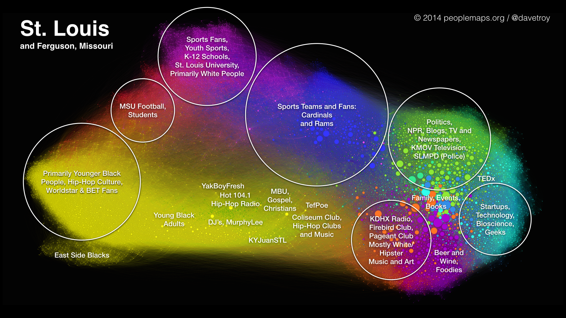 Divided city: How data-driven maps see Ferguson