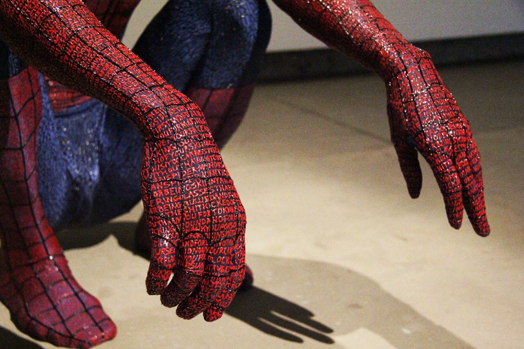 A sculptural love letter to Spider-Man