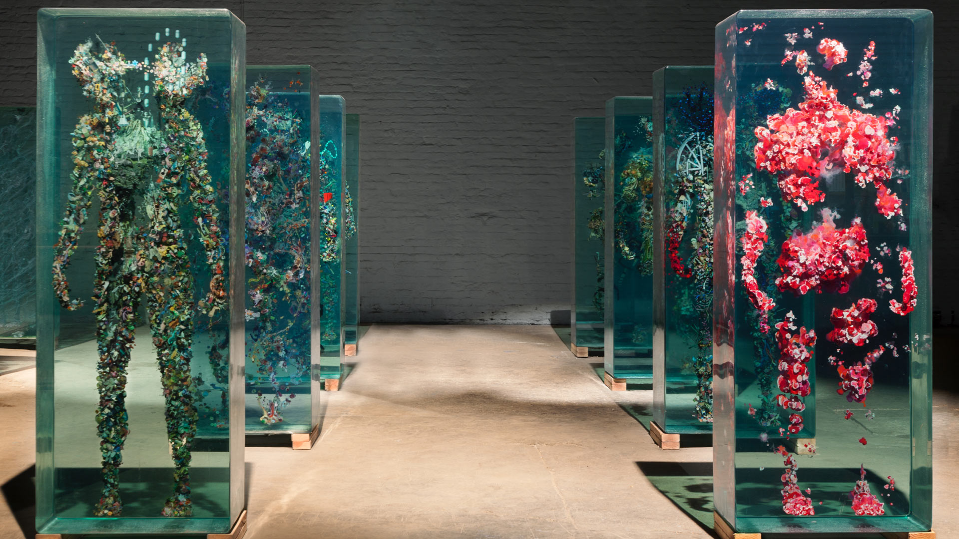Gallery: Dustin Yellin’s resin and glass megaworks