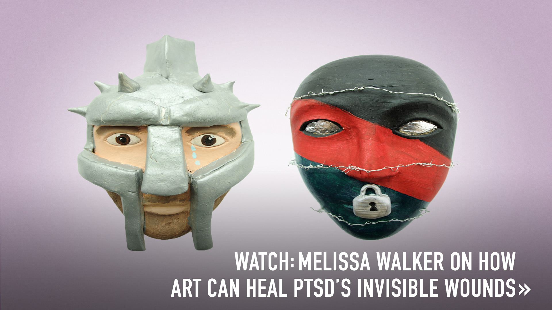 Gallery: How these powerful masks are helping combat veterans heal