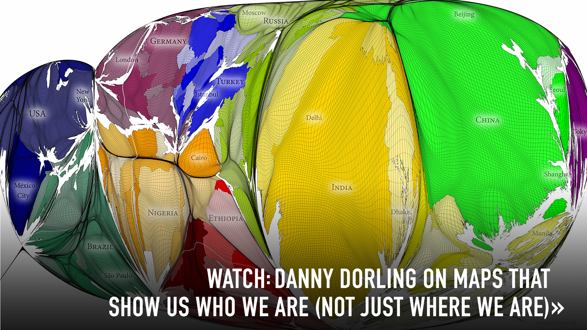 Maps: 7 thrillingly new perspectives on the world and how we live today