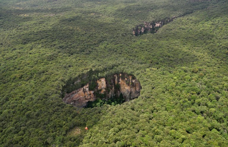 Deep in an ancient cave … an unexpected form of life