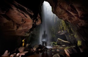 Deep in an ancient cave … an unexpected form of life