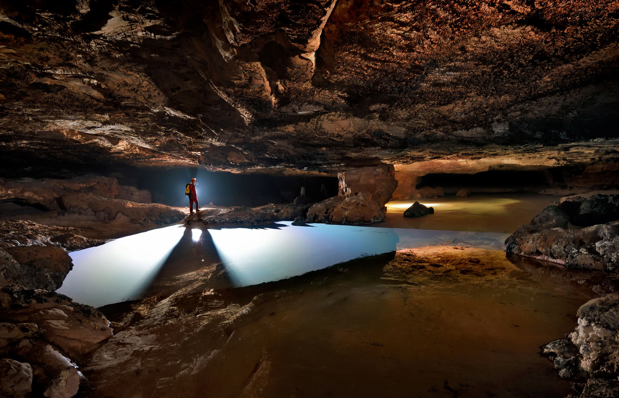 Deep in an ancient cave … an unexpected form of life