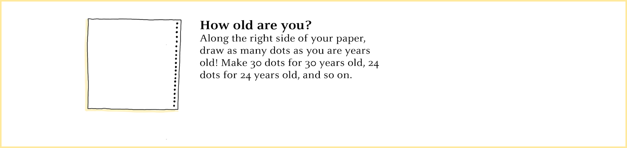 How to draw your own selfie — using your personal data