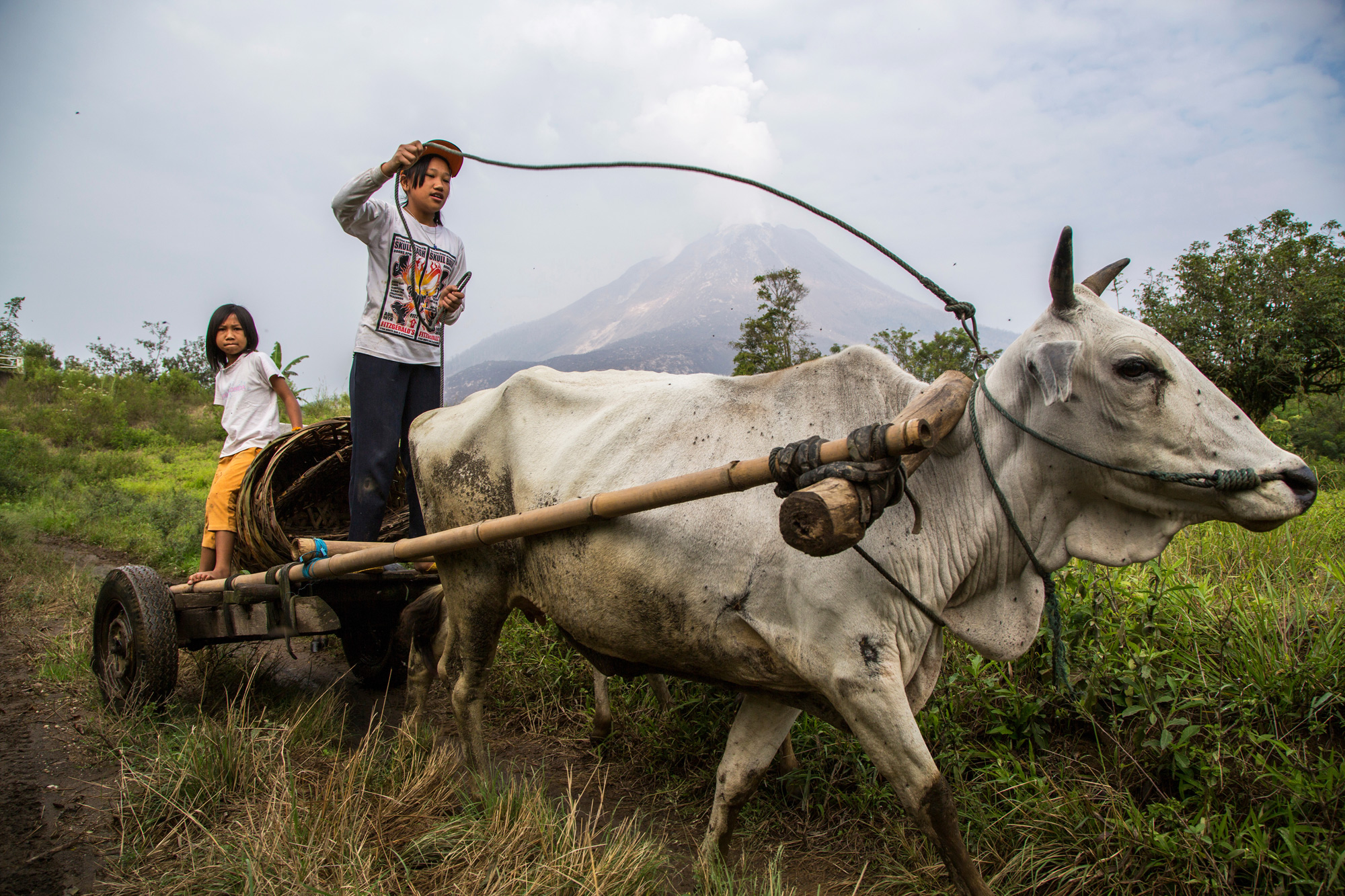 Photo gallery: Who in the world would live next to an active volcano ...