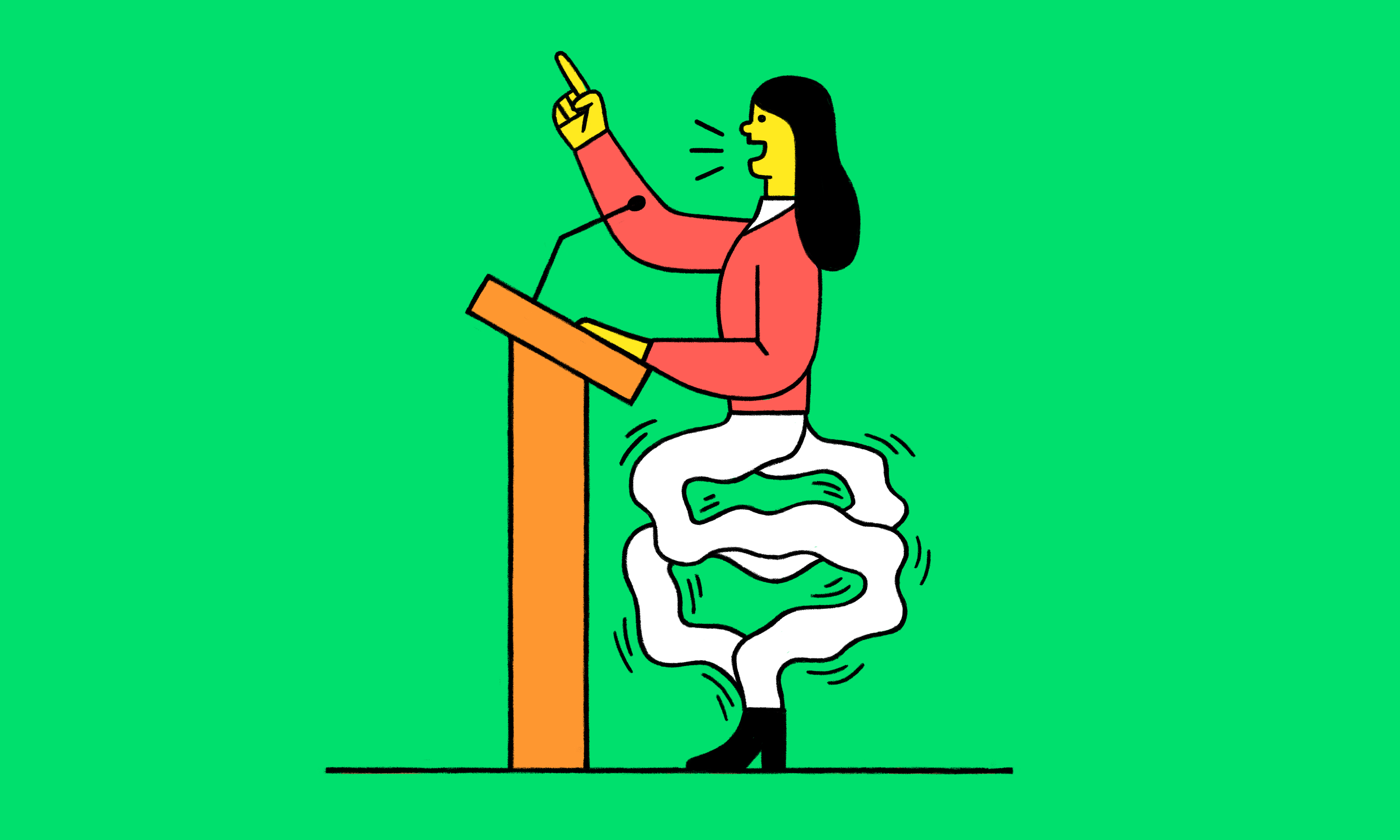 A simple trick to help you speak in public without showing your nerves